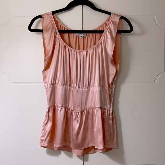 Miguelina | Tops | Bellini Silk Blouse | Poshmark
